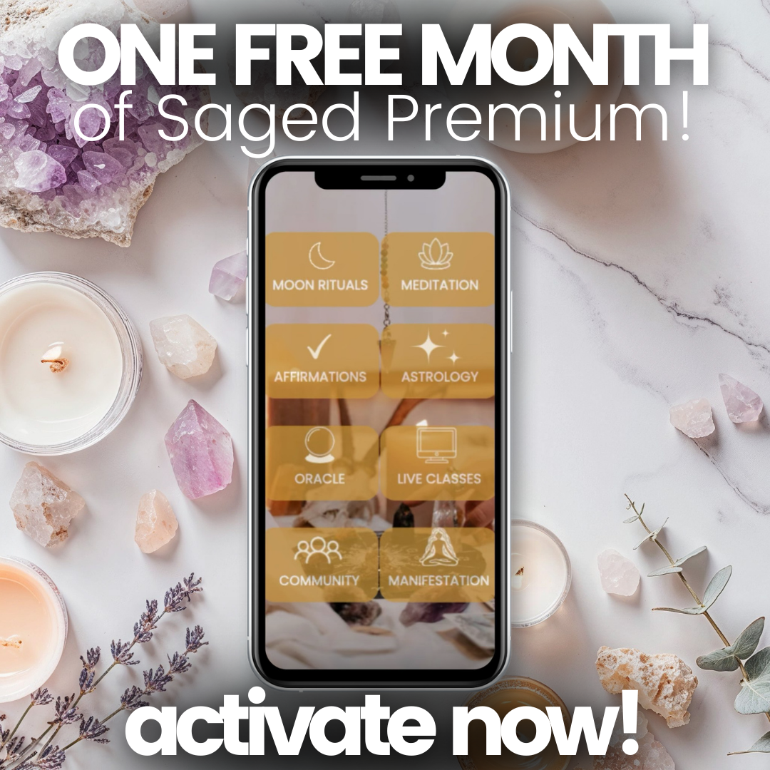 1 FREE Month of Saged Premium